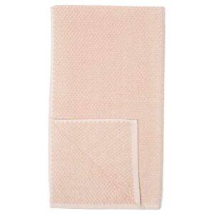 Amazon Basics Odor Resistant Textured Bath Towel, 30 x 54 Inches - 4-Pack, Blush