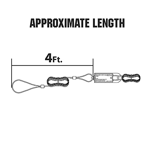 NemaTech RV Trailer Breakaway Tow Switch w/ 4ft Lanyard & Pin