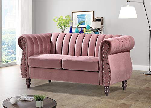 US Pride Furniture S5648-LV Sofas, Rose