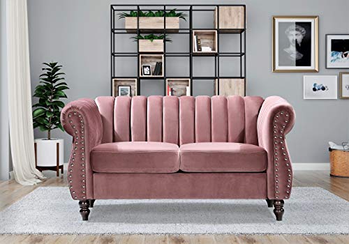 US Pride Furniture S5648-LV Sofas, Rose