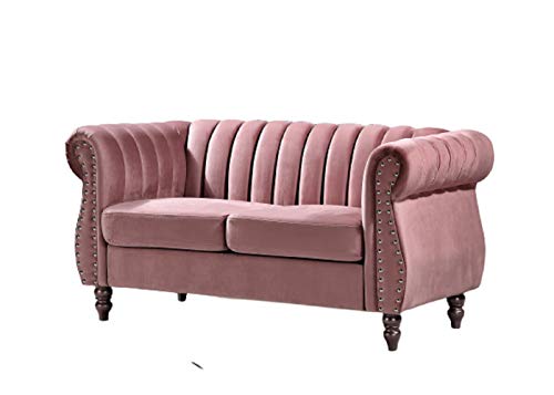 US Pride Furniture S5648-LV Sofas, Rose