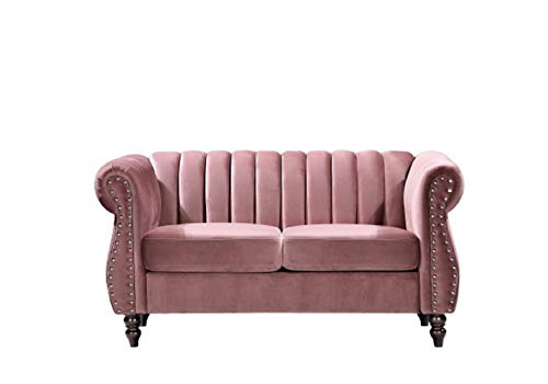 US Pride Furniture S5648-LV Sofas, Rose