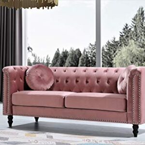 US Pride Furniture S5611-SF Sofas, Rose