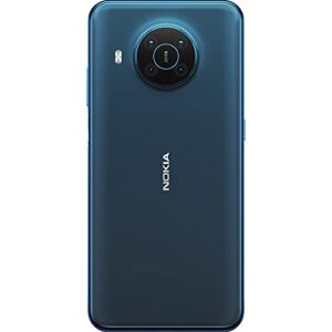 Nokia X20 5G Dual 128GB 8GB RAM Factory Unlocked (GSM Only | No CDMA - not Compatible with Verizon/Sprint) International Version - Nordic Blue