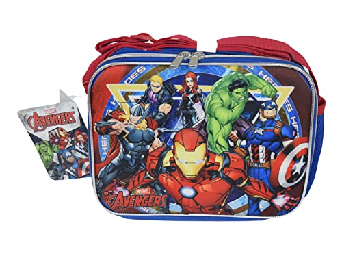 Marvel Avengers 3D Canvas Lunch Bag