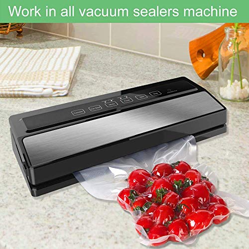 O2frepak Vacuum Sealer Bags for Food,BPA Free and Heavy Duty Vacuum Seal Food Saver Bags,Great for Sous Vide Vaccume Sealer Bag