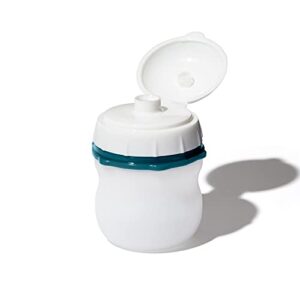 OXO Good Grips Prep & Go Leakproof Silicone Squeeze Bottle, White