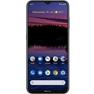 nokia g20 | android 11 | unlocked smartphone | 3-day battery | dual sim | us version | 4/128gb | 6.52-inch screen | 48mp quad camera | polar night