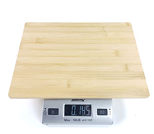 (Set of 12) 12"X9" Bulk Plain Bamboo Cutting Chopping Board | For Customized, Personalized Engraving Purpose | Wholesale Premium Bamboo Board (Without Handle)