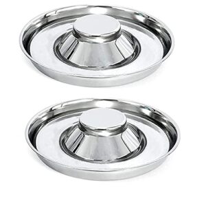 2 Puppy Bowl Puppy Feeding Bowls for Small Dogs whelping Box Water Weaning Bowls