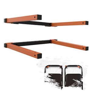 qualward garage storage chairs organizer rack heavy duty tools garage organization wall mount rack hanger