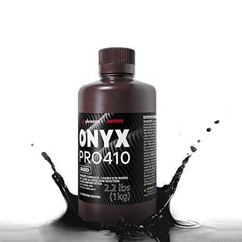 Phrozen Onyx 3D Printing Resins, Strong & Tough, Ideal for Tabletop Gaming and Prosumer DIY Makers, Made in USA (Phrozen Onyx Rigid Pro410 3D Printing Resin)