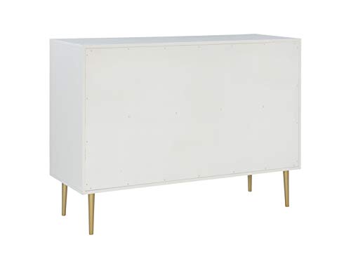 Linon Lennon White Six Drawer Dresser