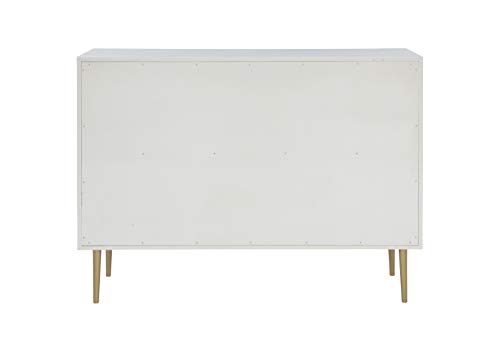 Linon Lennon White Six Drawer Dresser