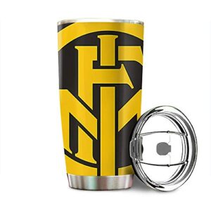 inter milan football firm merch stainless steel tumbler 20oz & 30oz travel mug