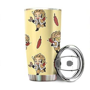 chibi hawks stainless steel tumbler 20oz & 30oz travel mug