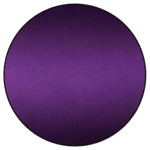 Purple Round Area Rug Ombre Coffee Table Mats for Study Bedroom Office Meeting Living Room Diameter 3 ft