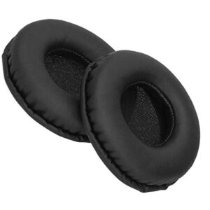 Headphone Ear Pads, Replacement Cotton Cushion Sponge Headset Earpads Earmuffs Foam Earbuds Cover for Skullcandy HESH/HESH 2.0(Black)