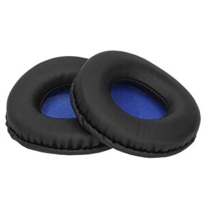 hilitand ear pads for skullcandy hesh, replacement ear cushion cotton sponge headset earpads earmuffs foam cover for skullcandy hesh/hesh 2.0 wireless over-ear headphones(black+blue)