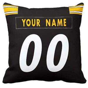 ANTKING Throw Pillow Custom Personalized Any Name and Number for Men Women Boy Gift