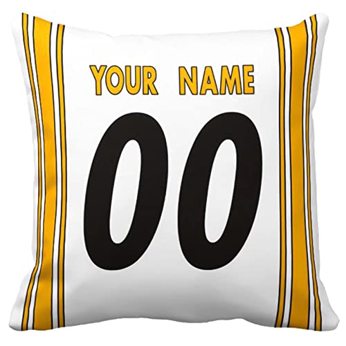 ANTKING Throw Pillow Custom Personalized Any Name and Number for Men Women Boy Gift