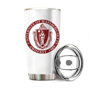 umass amherst seal stainless steel tumbler 20oz & 30oz travel mug