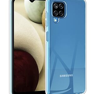 Samsung A12 Case, Galaxy A12 Case, ykooe Clear Case for Samsung Galaxy A12 6.5" Soft Slim TPU Phone Protective Cover