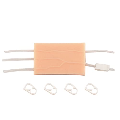 Ultrassist IV Insertion/Injection Training Pad with Simulated Dermatoglyph and Raised Veins for Nursing Student Training, Practice and Education