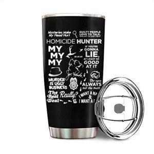 joe kenda merch stainless steel tumbler 20oz & 30oz travel mug