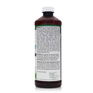 nature's answer periobrite cool mint all-natural mouthwash | promotes healthy teeth & gums | fights bad breath | flouride-free, alcohol-free & gluten-free | no articial preservatives 16oz (2 pack)