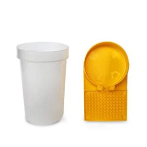 Happyyami Bees 2PCS Beehive Beekeeping Water Dispenser Bee Drinking Feeder Honey Beehive Entrance Beekeeping Equipment Beekeeper Tool Devices