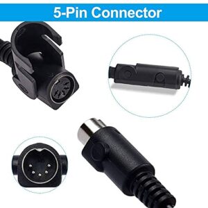 Lift Chair 2 Button 5 pin Hand Controller, Sopito Power Recliner Replacement Button (up/Down) for Okin Lift Chair Power Recliner