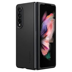 spigen air skin designed for galaxy z fold 3 5g case (2021) - black