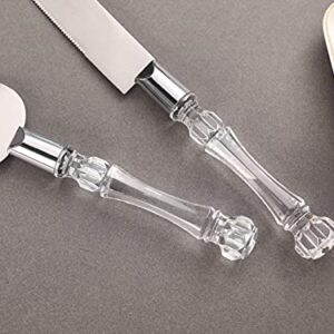 AW BRIDAL Cake Cutting Set for Wedding- Mr and Mrs Cake Cutter, Wedding Cake Knife and Server Set Engagement Anniversary Birthday Gifts