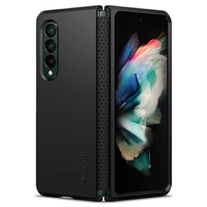 spigen tough armor [hinge protection technology] designed for galaxy z fold 3 5g case (2021) - black