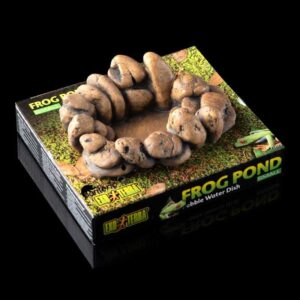 Exo Terra Frog Pond, Amphibian Terrarium Water Source, Large