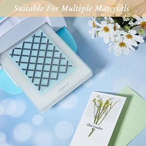 8 Pieces Embossing Folders Embossing Machine Template Paper Card Embossing Stencil for Card Making DIY Flower Scrapbook Photo Album Craft Decoration, 5.9 x 4.1 Inch