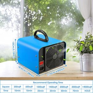 Ozone Generator Air Purifier 20000 mg/h,Mryitcal Industrial/Commercial/Home Ozone Generator,for Rooms,Cars,Smoke and Pets