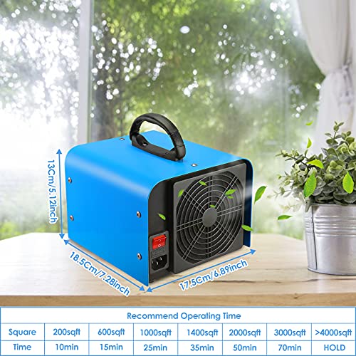 Ozone Generator Air Purifier 20000 mg/h,Mryitcal Industrial/Commercial/Home Ozone Generator,for Rooms,Cars,Smoke and Pets