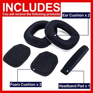 Replacement Velour Ear Cushions for A50 GEN 3 GEN 4 Headset, A50 Mod Kit / A50 Accessories - Not Compatible with for GEN 1 GEN 2