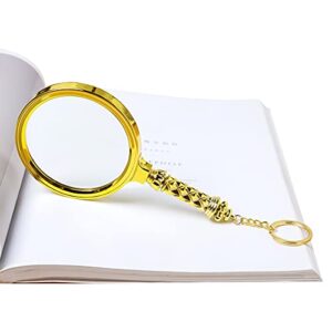 magnifying glass,portable handheld magnifie lens for seniors reading and kids nature exploration (1)