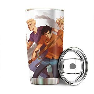 percy jackson-heroes of olympus stainless steel tumbler 20oz & 30oz travel mug