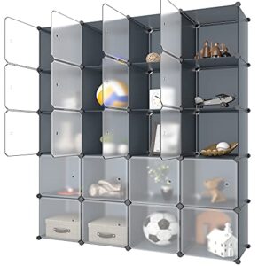 UNZIPE 20 Cube Storage Organize, Grey