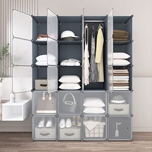 UNZIPE 20 Cube Storage Organize, Grey