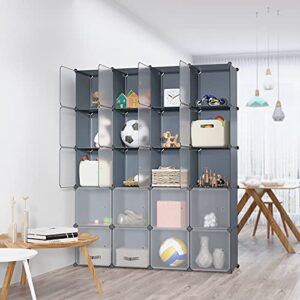 UNZIPE 20 Cube Storage Organize, Grey