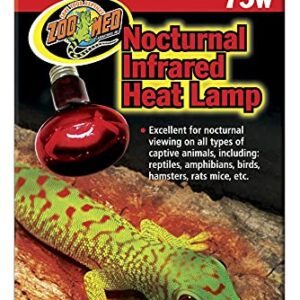 Zoomed Reptile Basking Light Combo Pack - Includes Attached DBDPet Pro-Tip Guide (75w Basking & 75w Infrared Bulb)