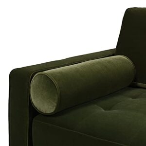 Jennifer Taylor Home Theo Sofas, Olive Green Performance Velvet