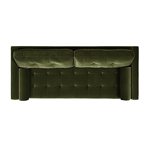 Jennifer Taylor Home Theo Sofas, Olive Green Performance Velvet