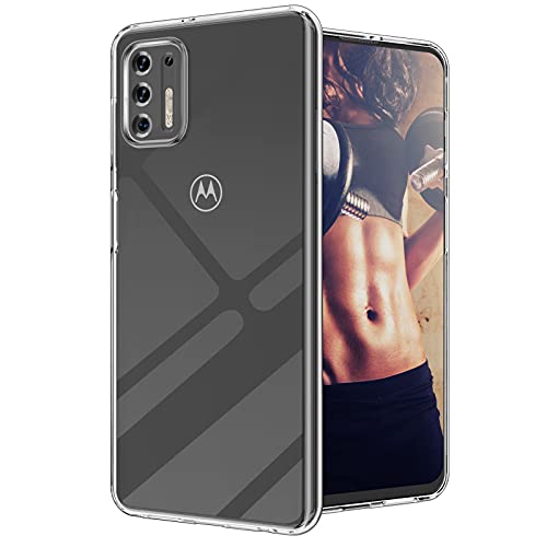 for Moto G Stylus 2021 Clear Case Soft Skin Slim Thin Flexible TPU Scratch Resistant Silicone Gel Shockproof Protective Cases Cover for Motorola G Stylus 2021