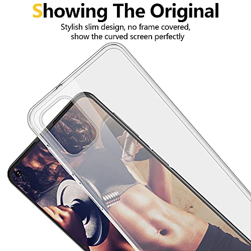 for Moto G Stylus 2021 Clear Case Soft Skin Slim Thin Flexible TPU Scratch Resistant Silicone Gel Shockproof Protective Cases Cover for Motorola G Stylus 2021